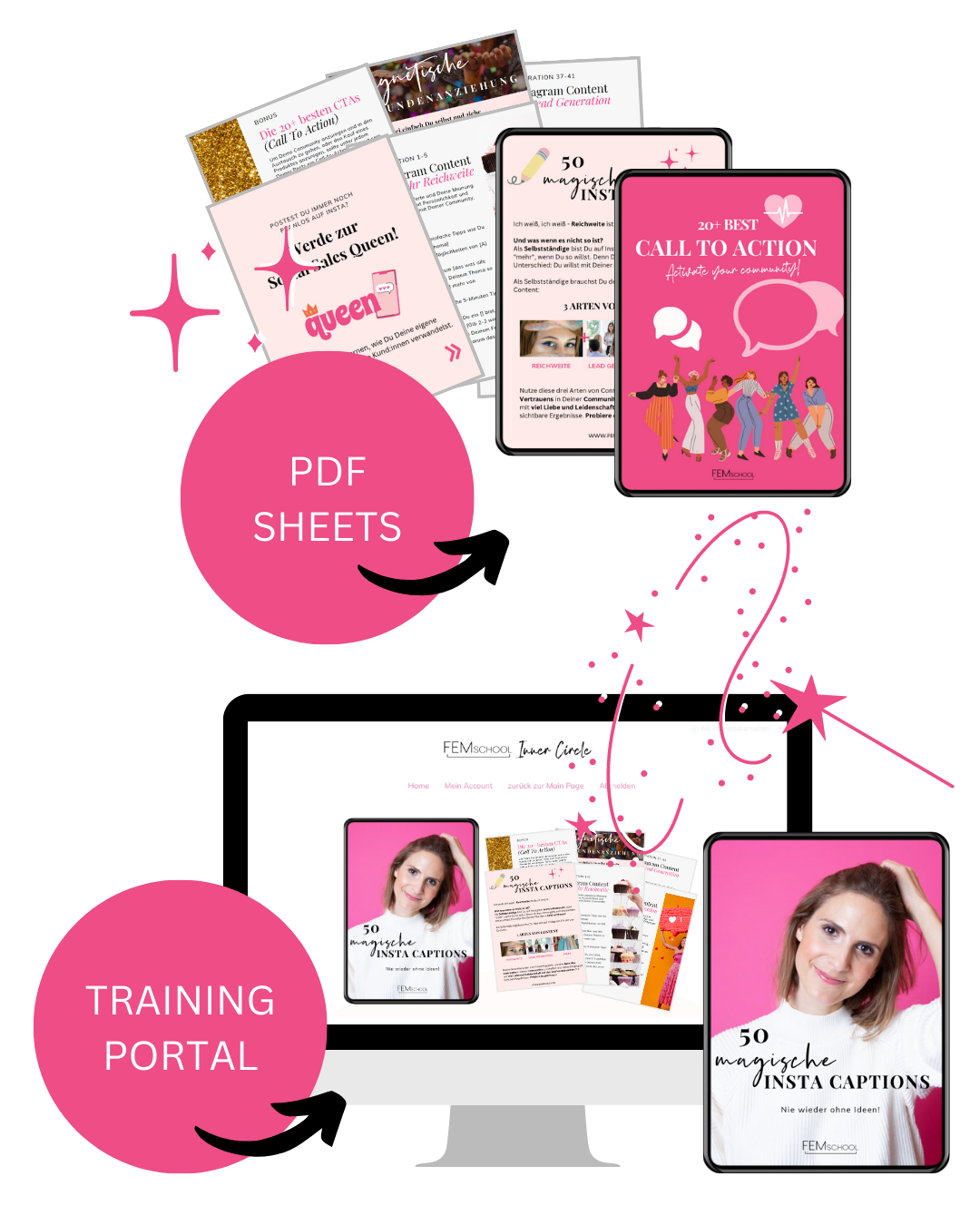 50 Magische Insta Captions – FEMschool Go